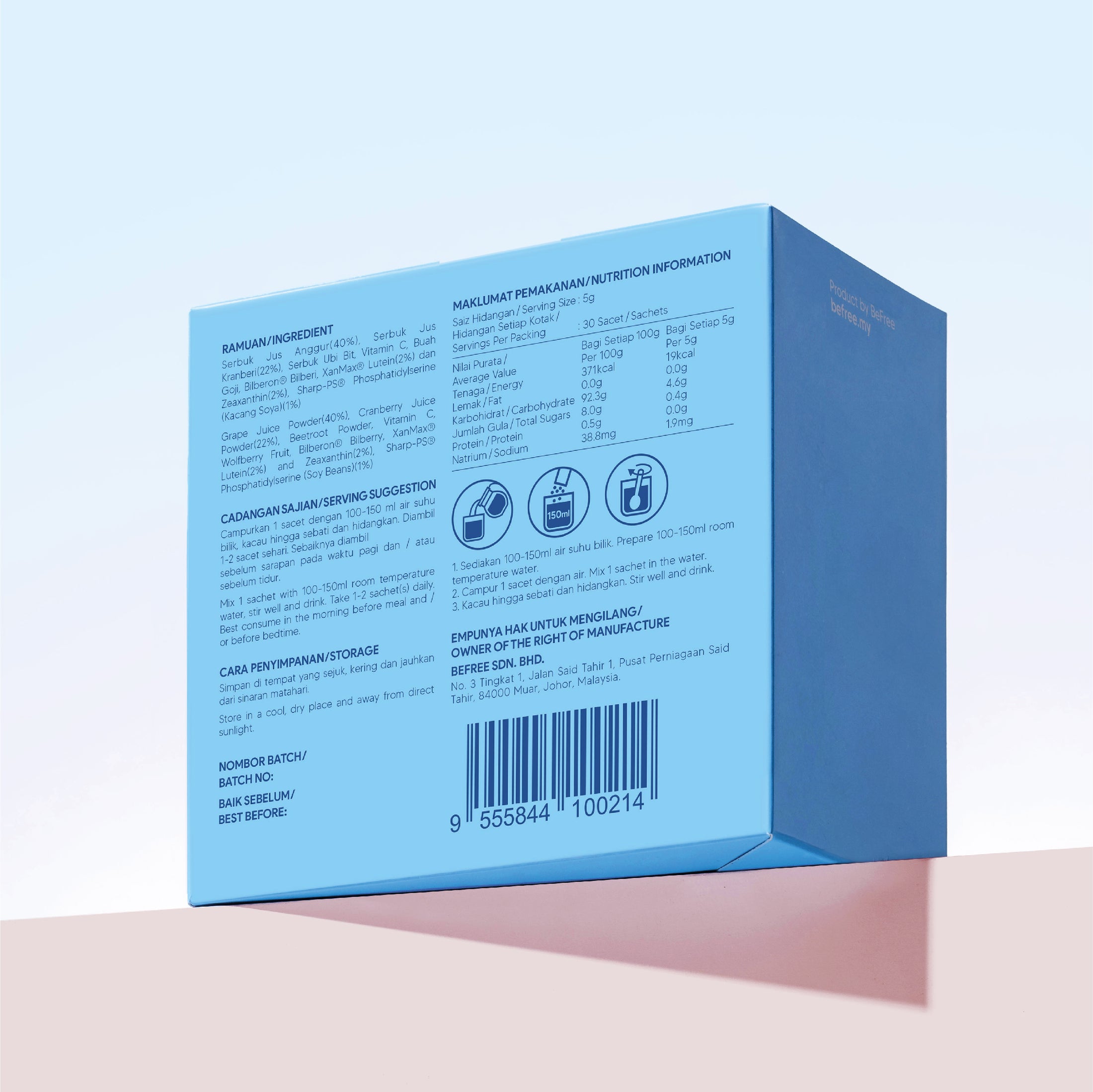 BeSeen Eye-Brain Booster